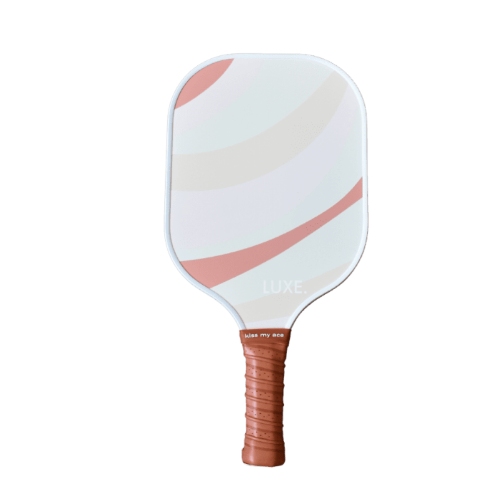 Luxe Pickleball Paddle Pink and Rust – Racket Central